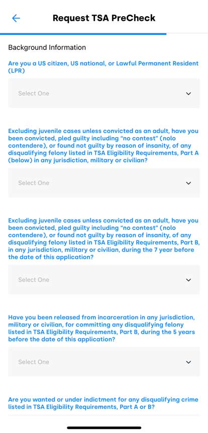 How To Apply For TSA PreCheck On The Skip App